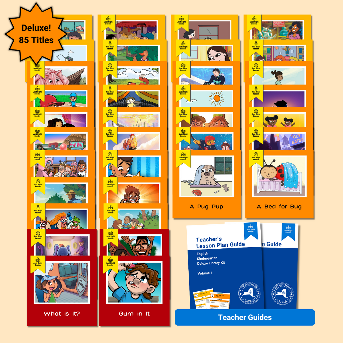 Kindergarten Deluxe Library, 2024-2025 Edition: English, 85 titles, 85 ...