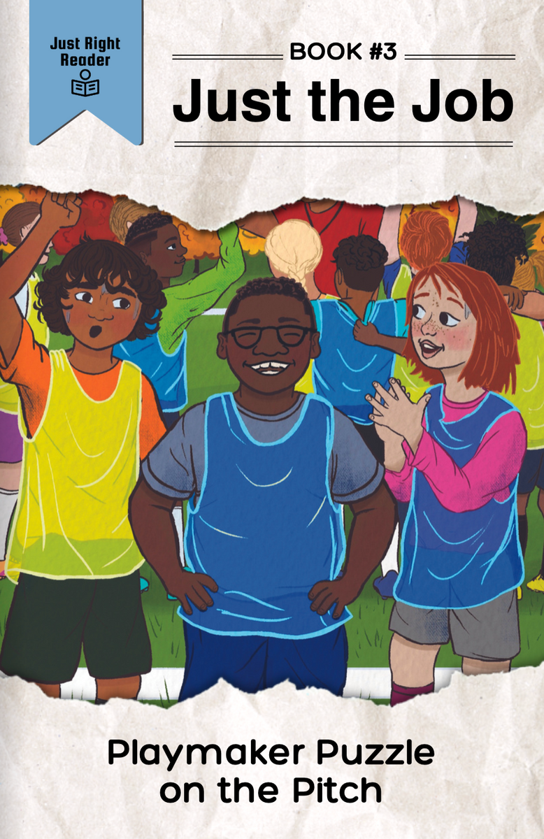 Playmaker Puzzle on the Pitch | Just Right Reader