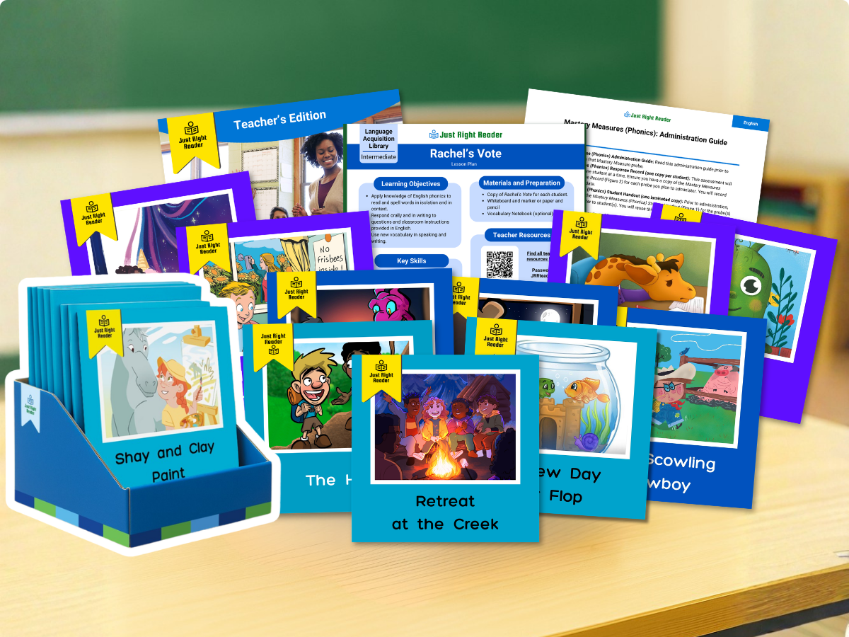 2nd Grade Decodables - Just Right Reader