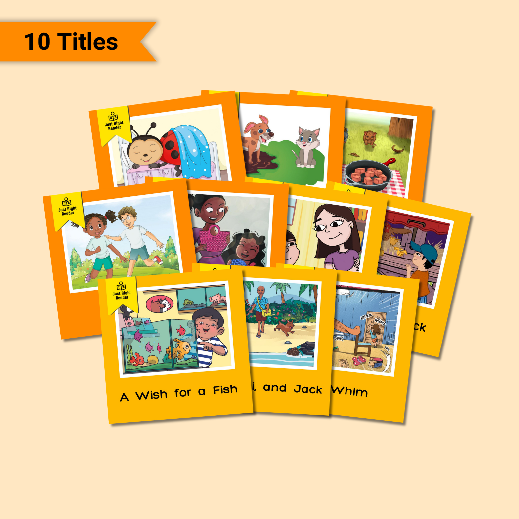 Kindergarten Starter Library, 2024-2025 Edition: English, 10 titles, 10 ...