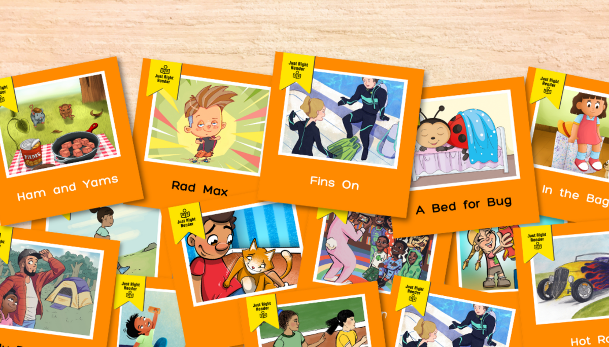 Kindergarten-Early Decodables - Just Right Reader
