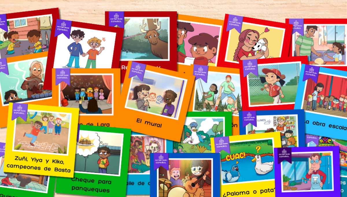 Spanish Kindergarten - 2nd Grade Decodables - Just Right Reader