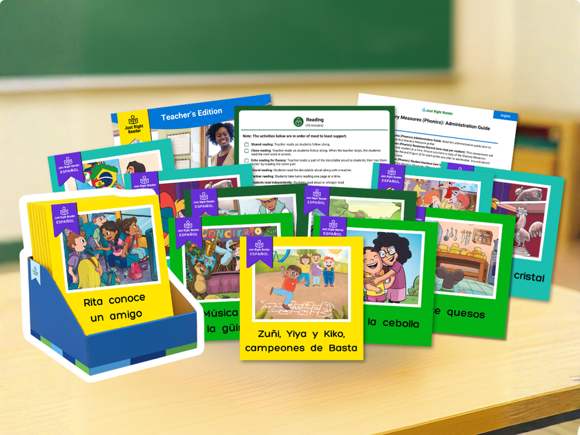 Spanish Decodables - Just Right Reader