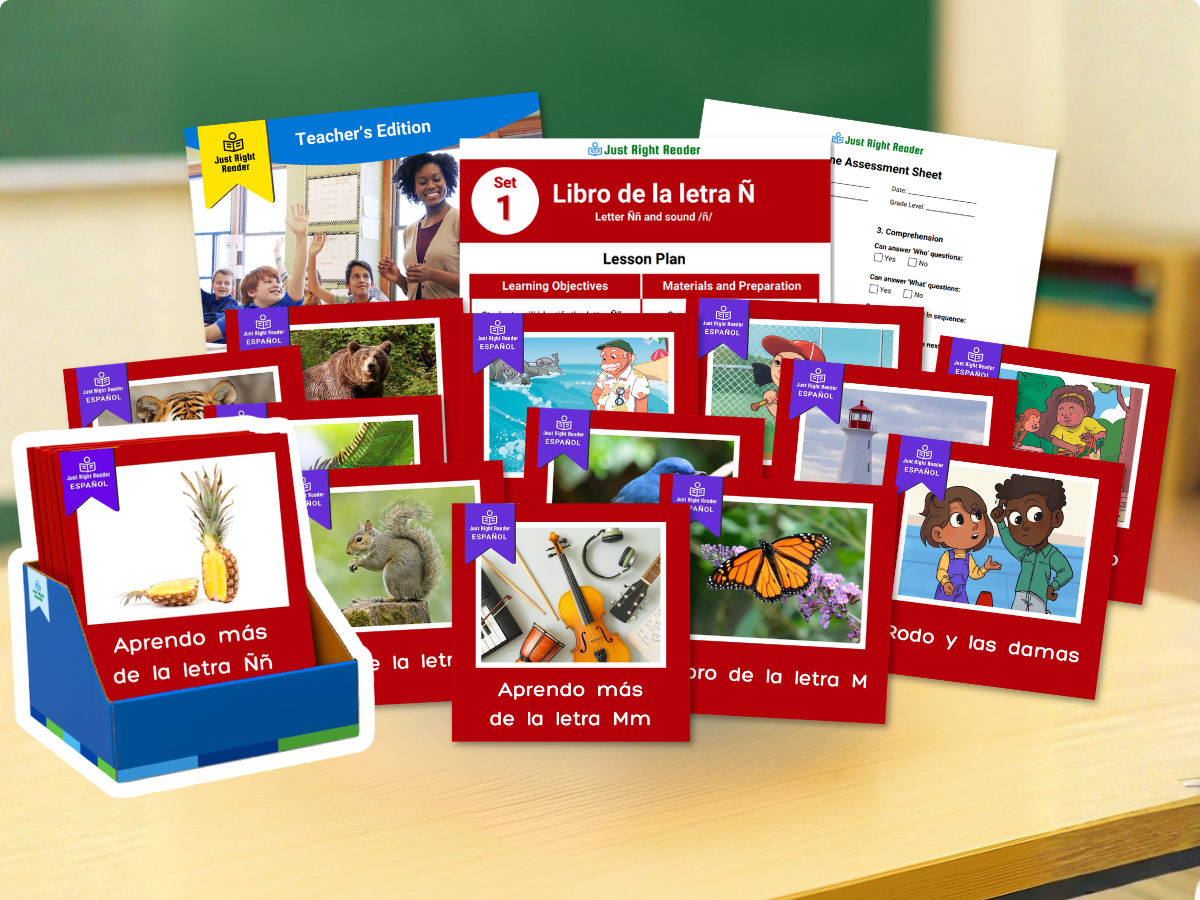 Spanish Pre-Emergent Decodables - Just Right Reader