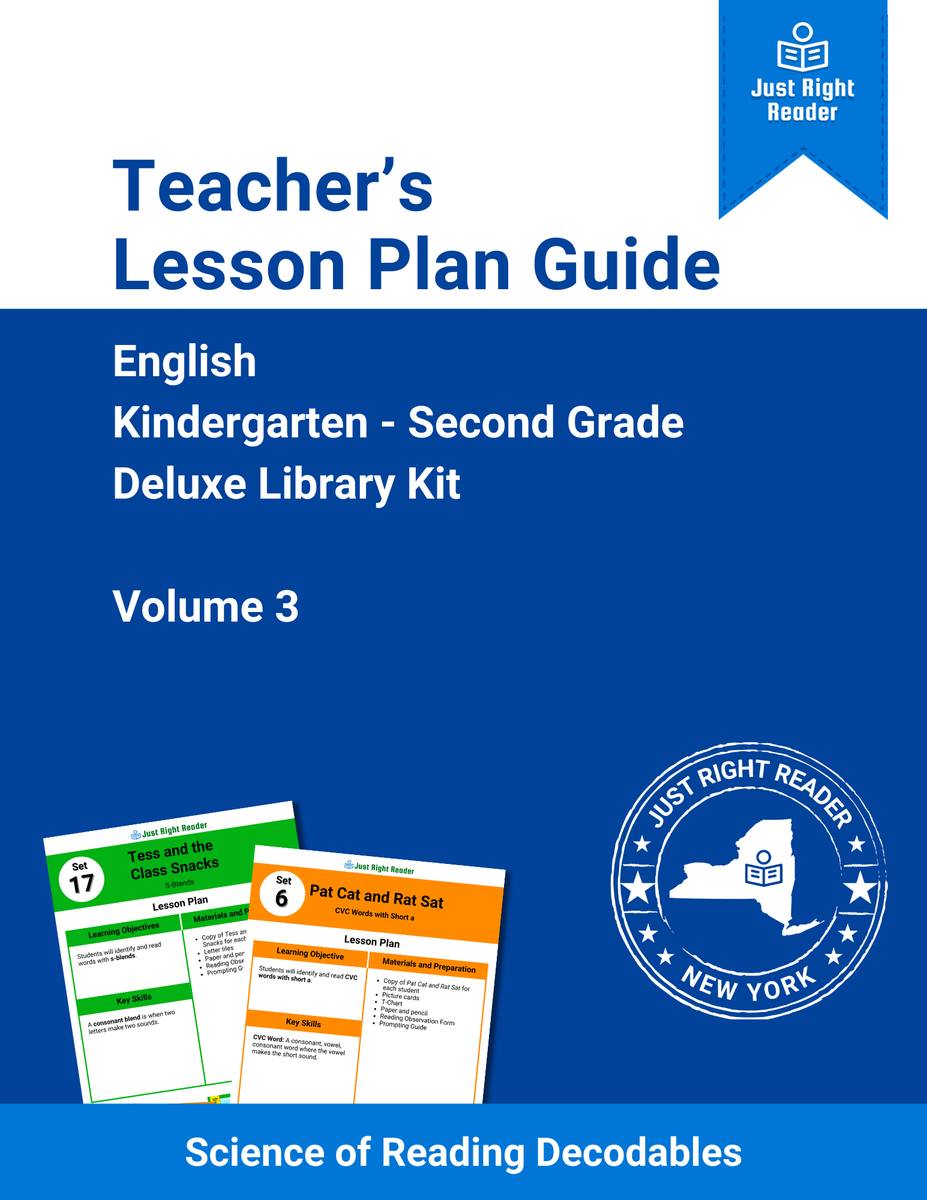 Teacher Guide - Kindergarten - 2nd Grade Deluxe Library Volume 3 - Just ...