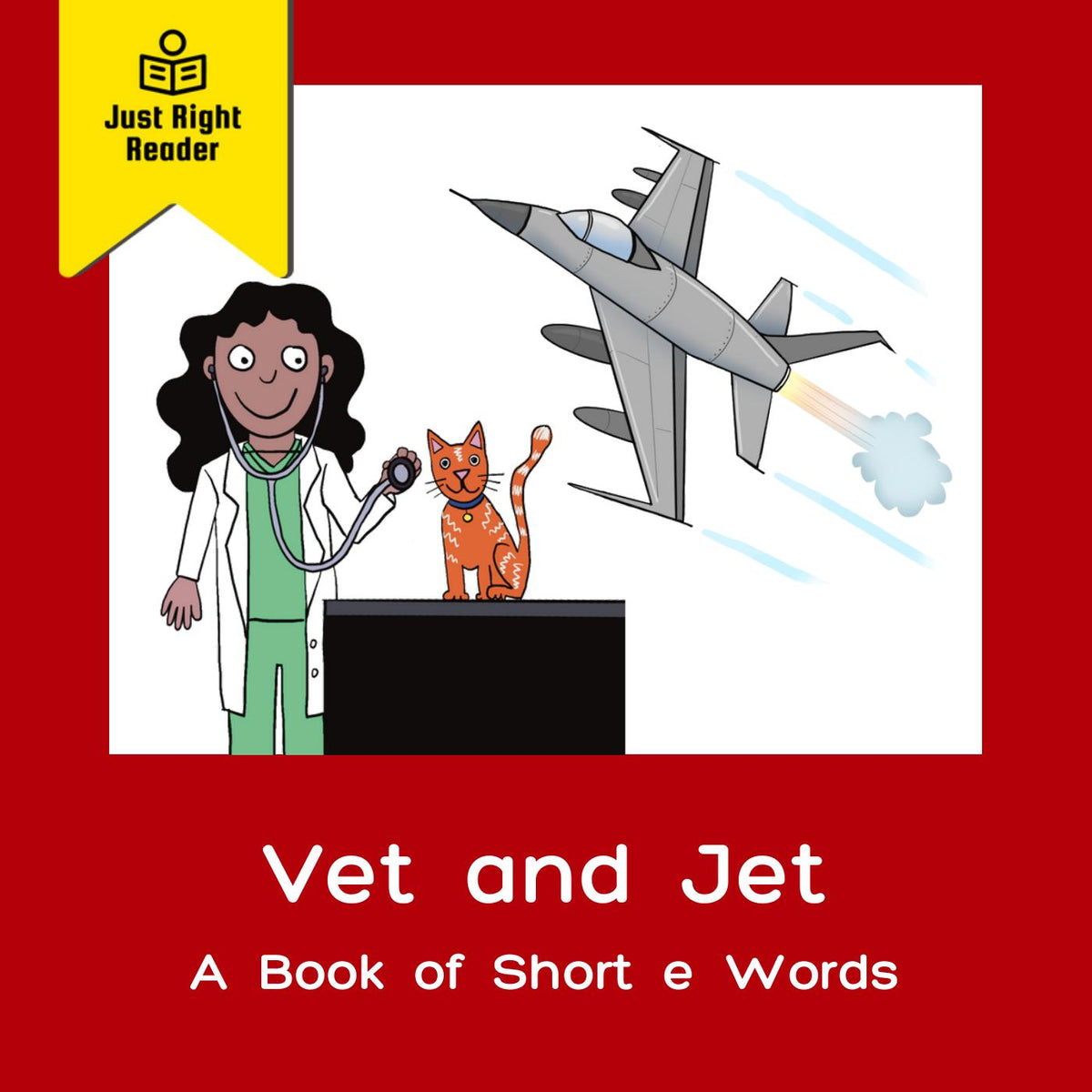 Vet and Jet - A Short e Book - Just Right Reader