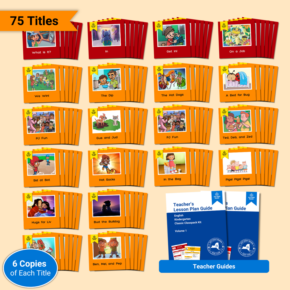 Kindergarten Classic Classpack, 2024-2025 Edition: English, 75 titles ...