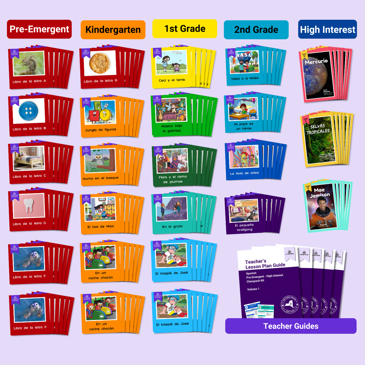 Pre-Emergent - High Interest Classpack, 2024 Edition - Spanish, 270 ti ...
