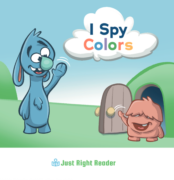 I Spy Colors - Just Right Reader