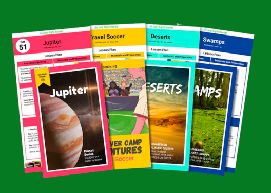 Lesson Plans - Just Right Reader